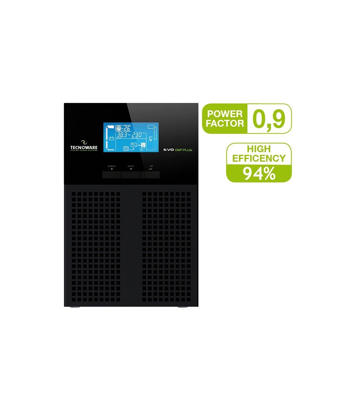 SAI TECNOWARE On Line Serie EVO DSP PLUS 1200VA/1080W TORRE