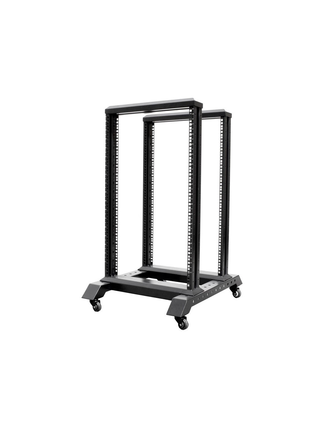 rack abierto, bastidor de laboratorio, 18u con 1 bastidor sencillo